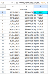 How to Calculate Quarter-on-Quarter (QoQ) Growth in Google Sheets